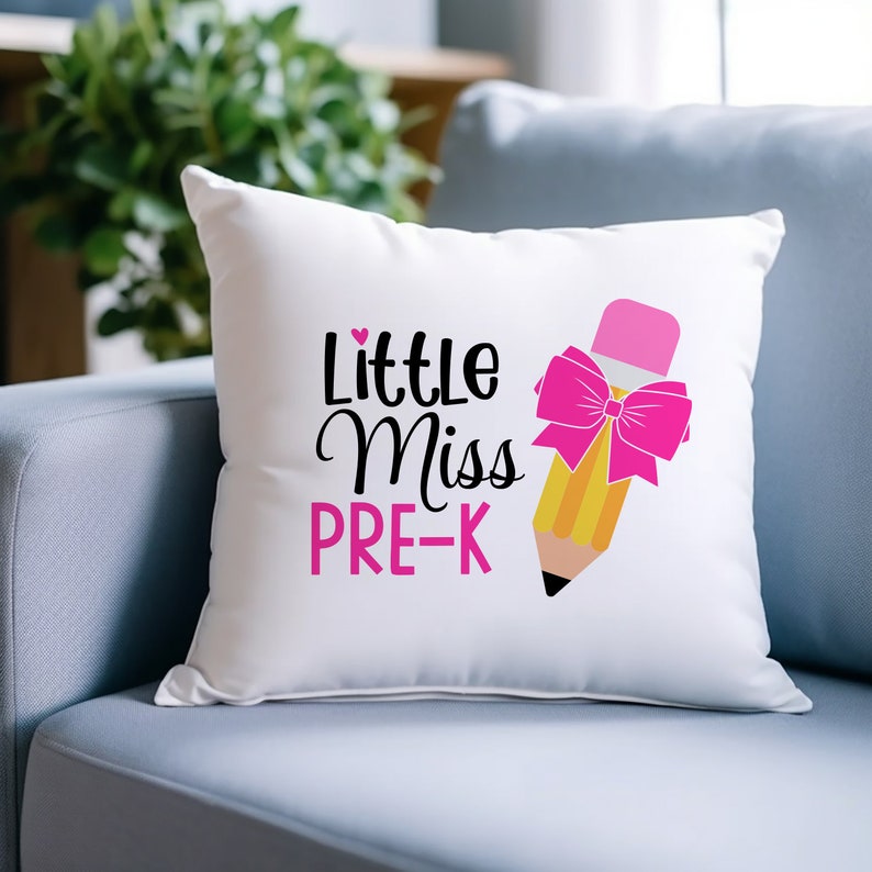 Little Miss Pre-k, Back to School Svg, Kindergarten Svg, Teacher Life ...