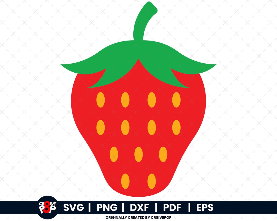 Strawberry SVG, Strawberry Png, Strawberries Svg, Strawberry Print ...