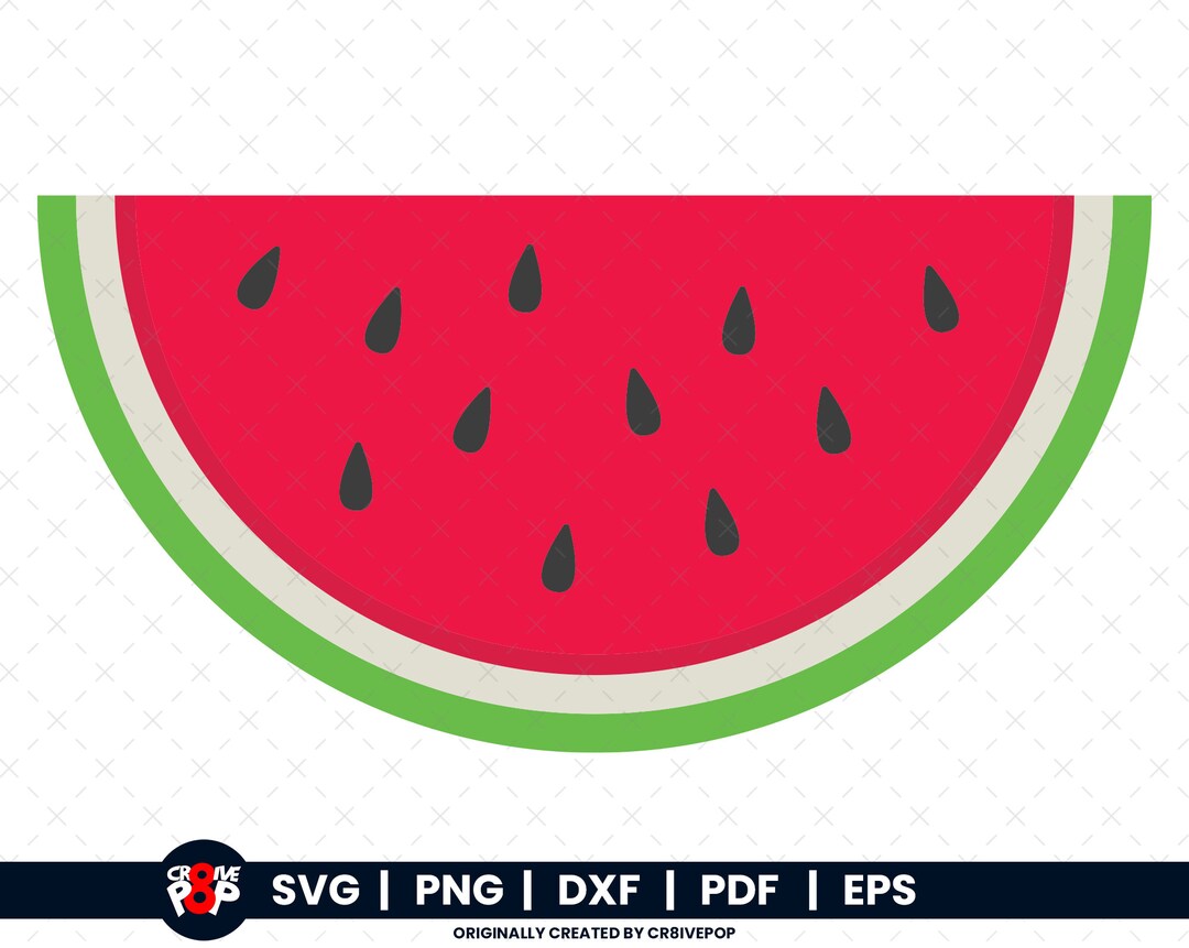 Watermelon Svg, Watermelon Png, Watermelon Clipart, Watermelon Slice ...