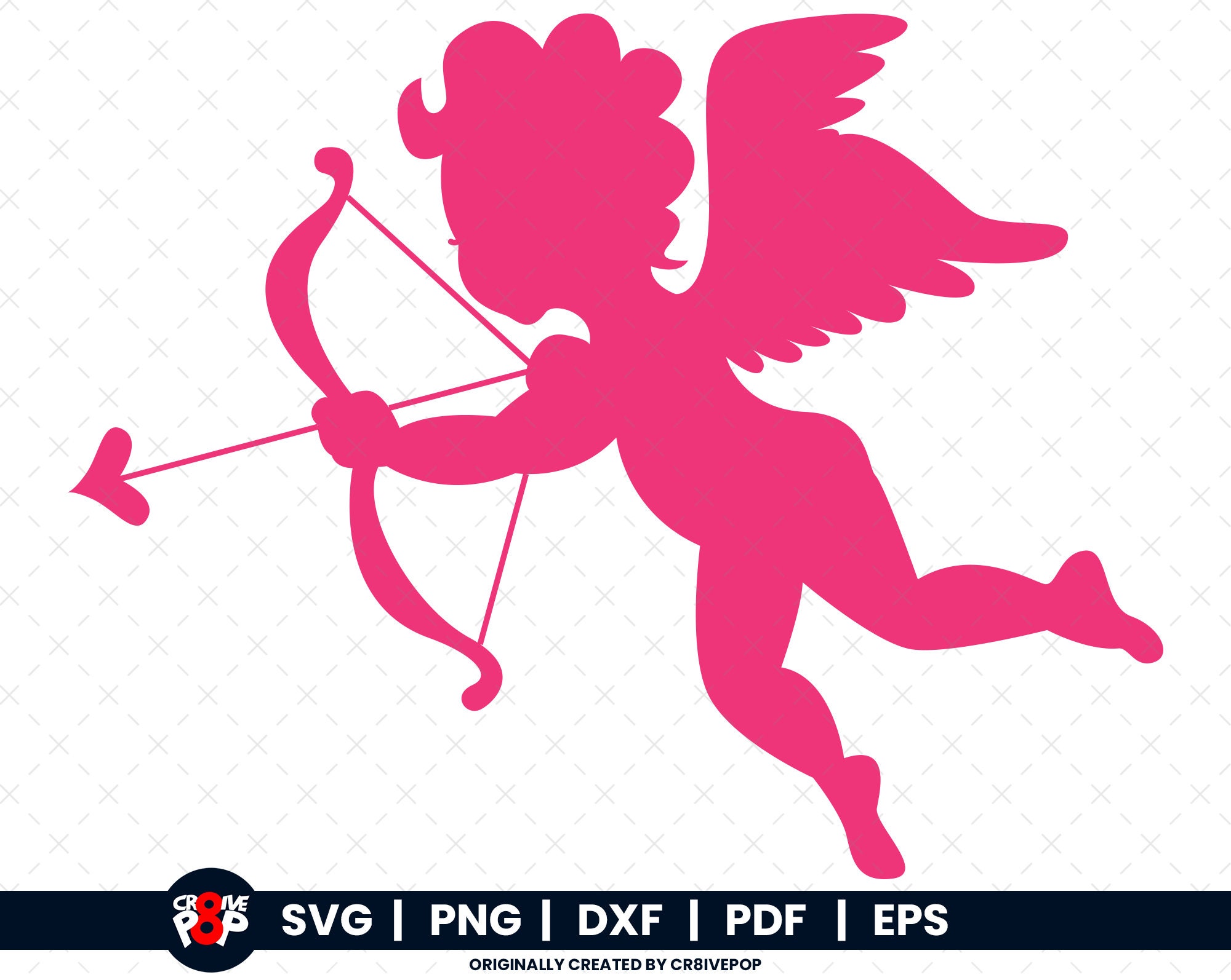 Cupid Valentine Svg Png Dfx Eps Pdf Cut Outs And Clipart Valentine