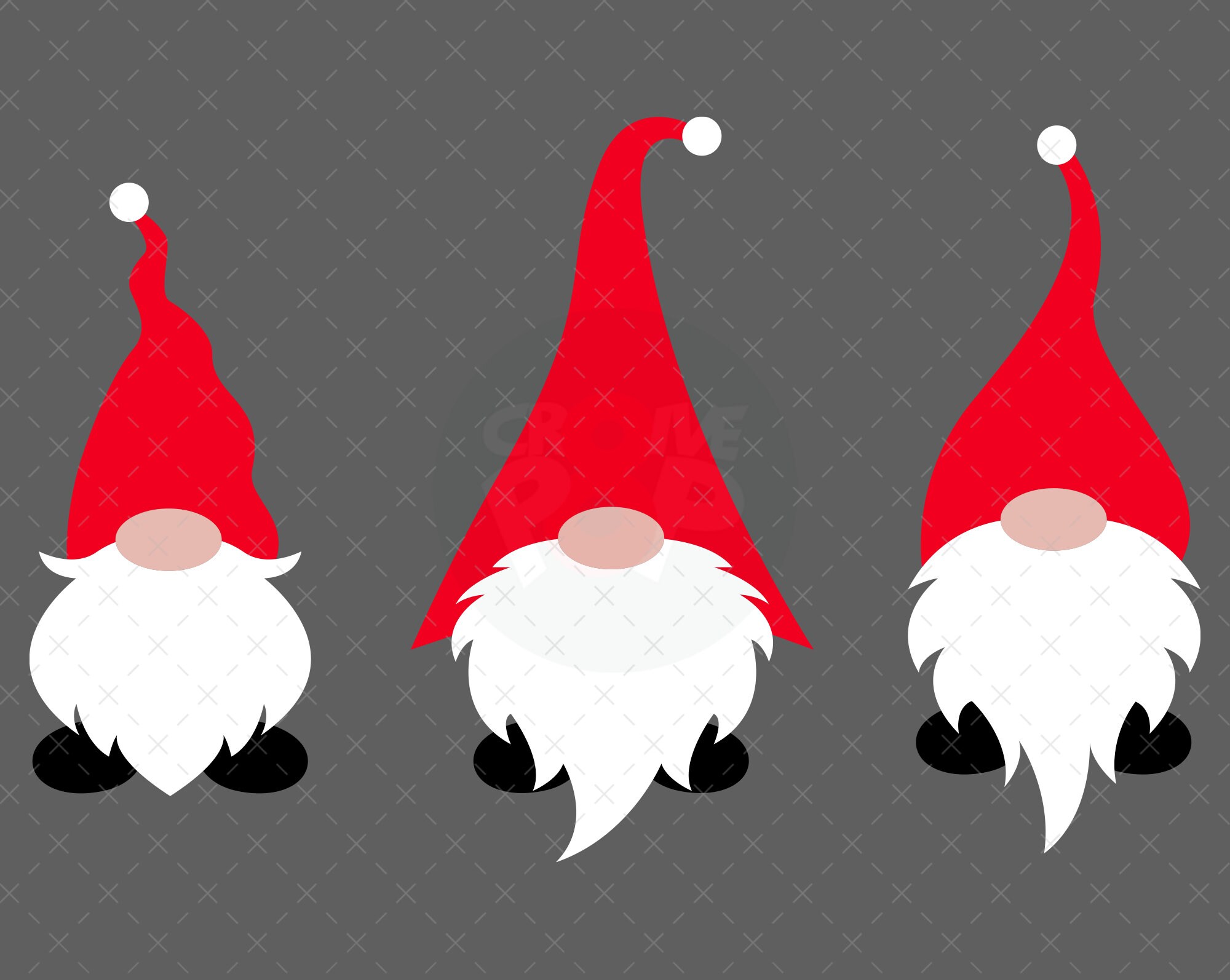 Christmas Gnomes Svg, Merry Christmas Svg, Merry Christmas Png ...
