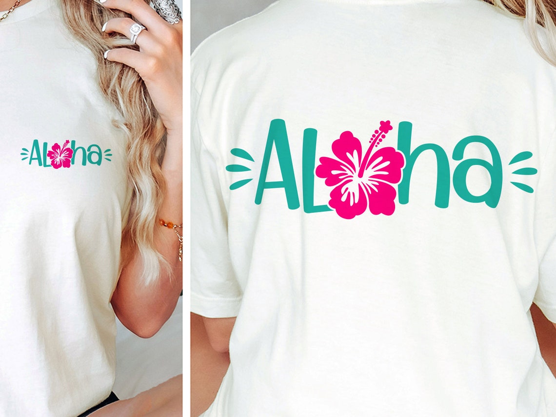 Aloha Svg, Hawaii Svg, Hibiscus Svg, Hawaiian Svg, Aloha Summer Svg ...