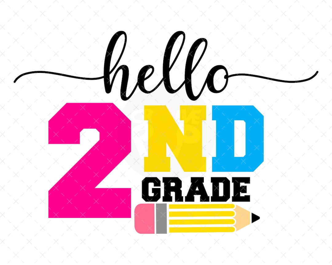 2do grado svg, Hola segundo grado, segundo grado svg, hola 2do grado ...