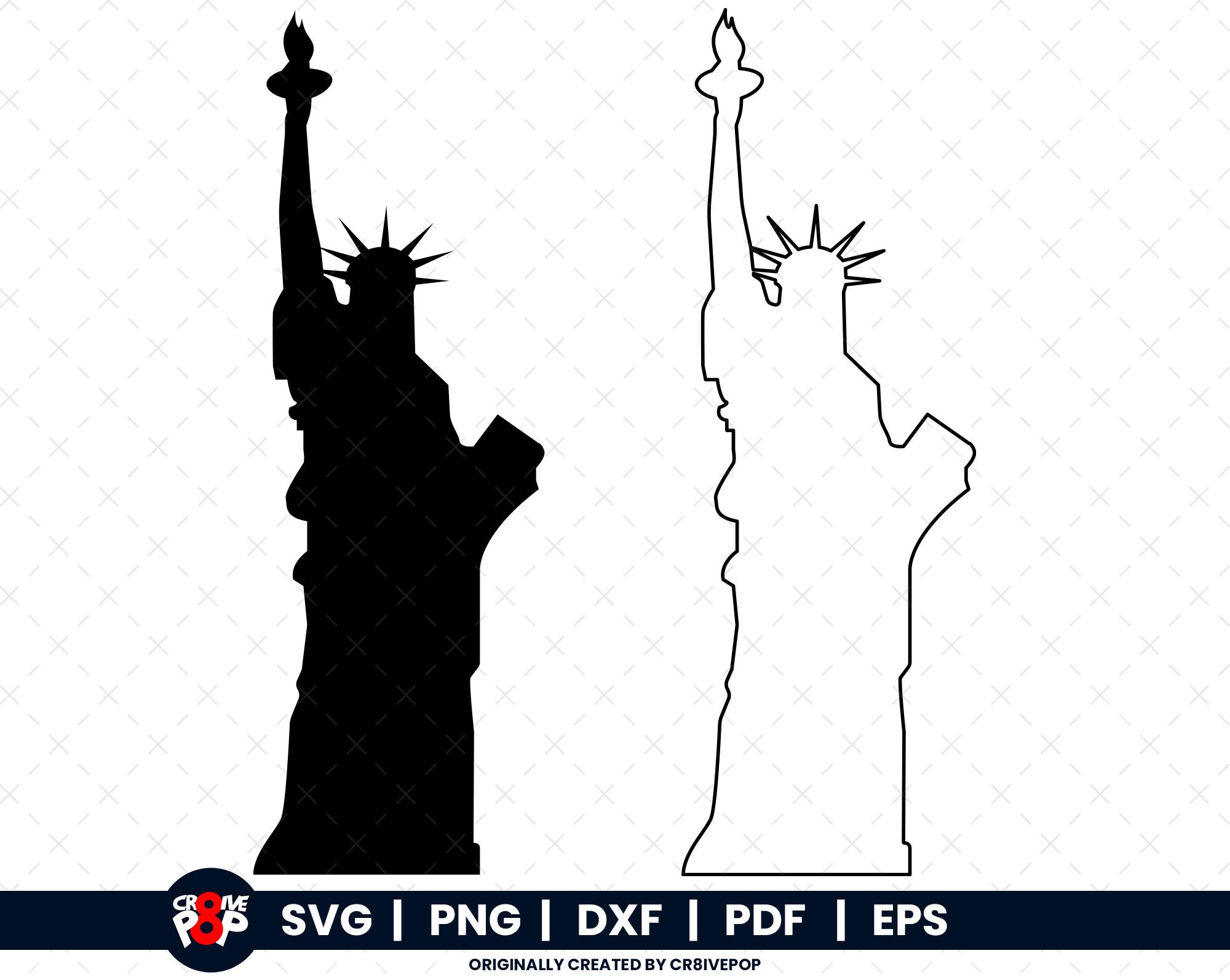 Statue of Liberty, New York Svg, New York City Svg, United States Svg ...