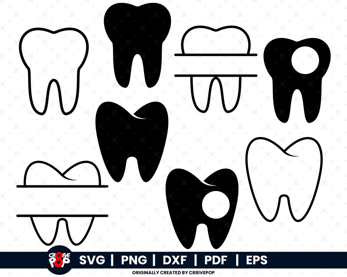 Tooth SVG | Teeth Svg | Dentist Svg | Dental Svg | Dental Assistant Svg ...