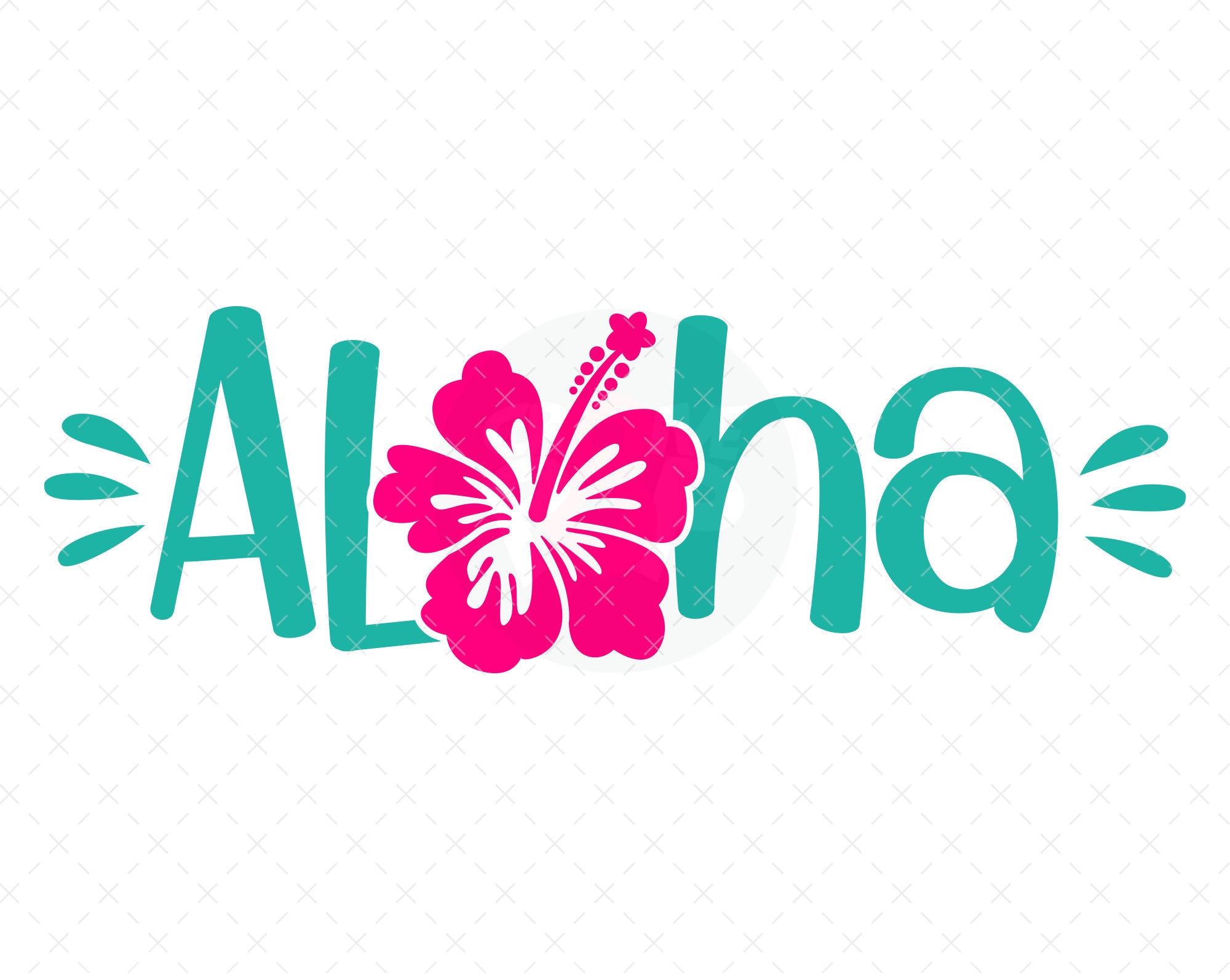 Aloha Svg, Hawaii Svg, Hibiscus Svg, Hawaiian Svg, Aloha Summer Svg ...