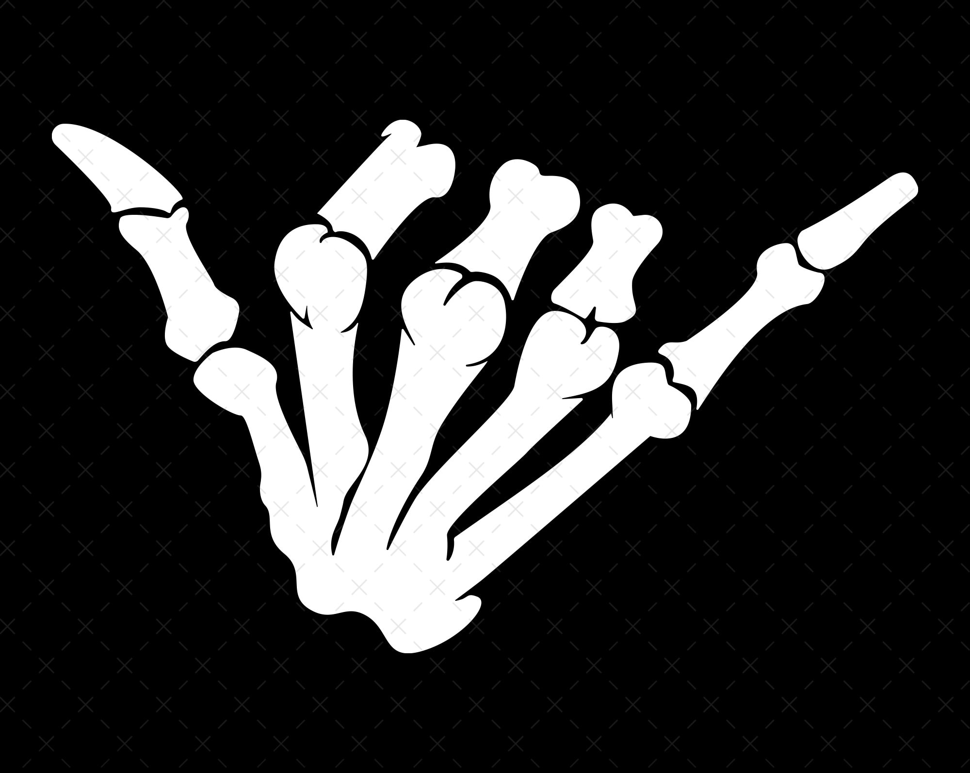 Shaka Svg Shaka Png Shaka Hand Svg Shaka Skeleton Hand Svg Skeleton Shaka Hand Png Skeleton