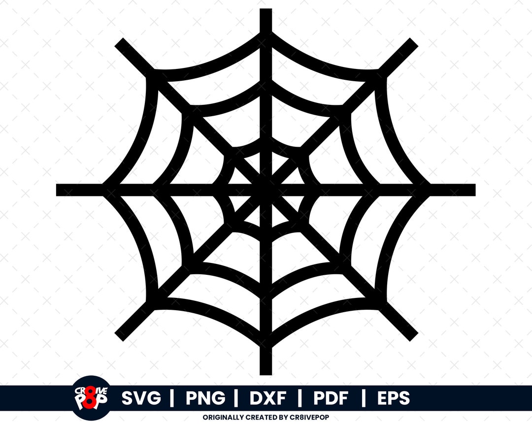 Spider Web SVG, Spider Svg, Spide Web Png, Instant Download, Vinyl Cut ...