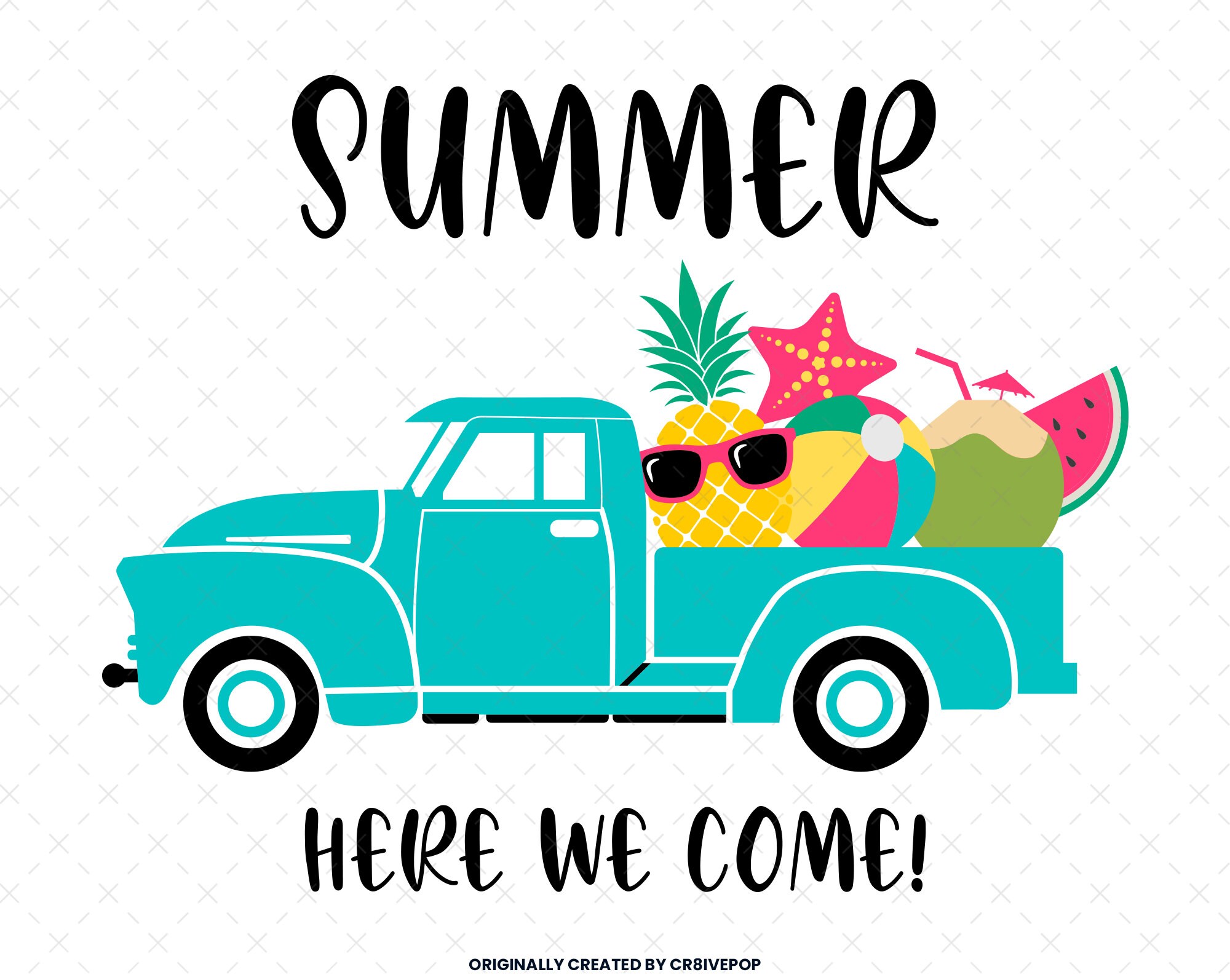 Hello Summer Svg, Beach Life Svg, Sun Svg, Summer Vibes Svg, Summer ...