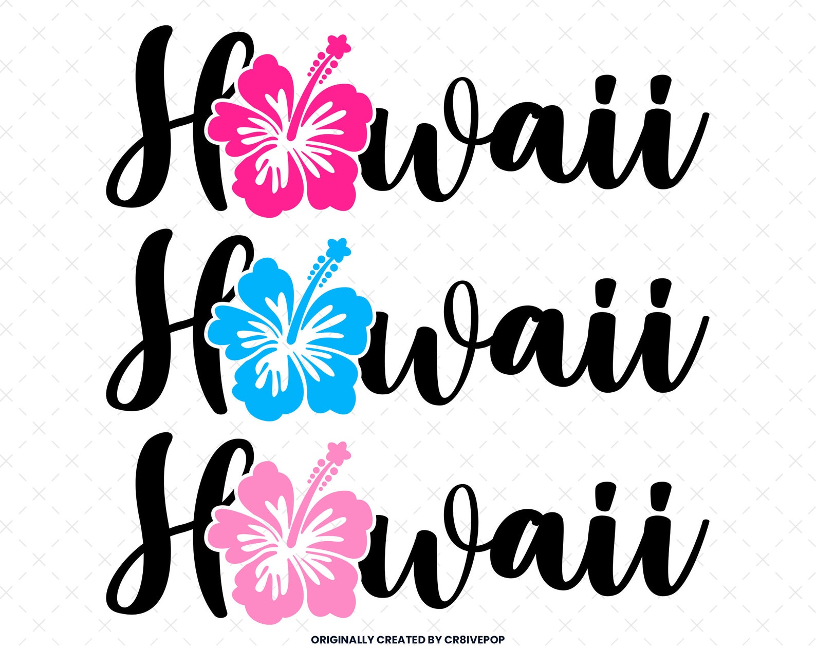 Hawaii Svg Hawaii Aloha Svg Hibiscus Svg Hawaiian Svg - Etsy