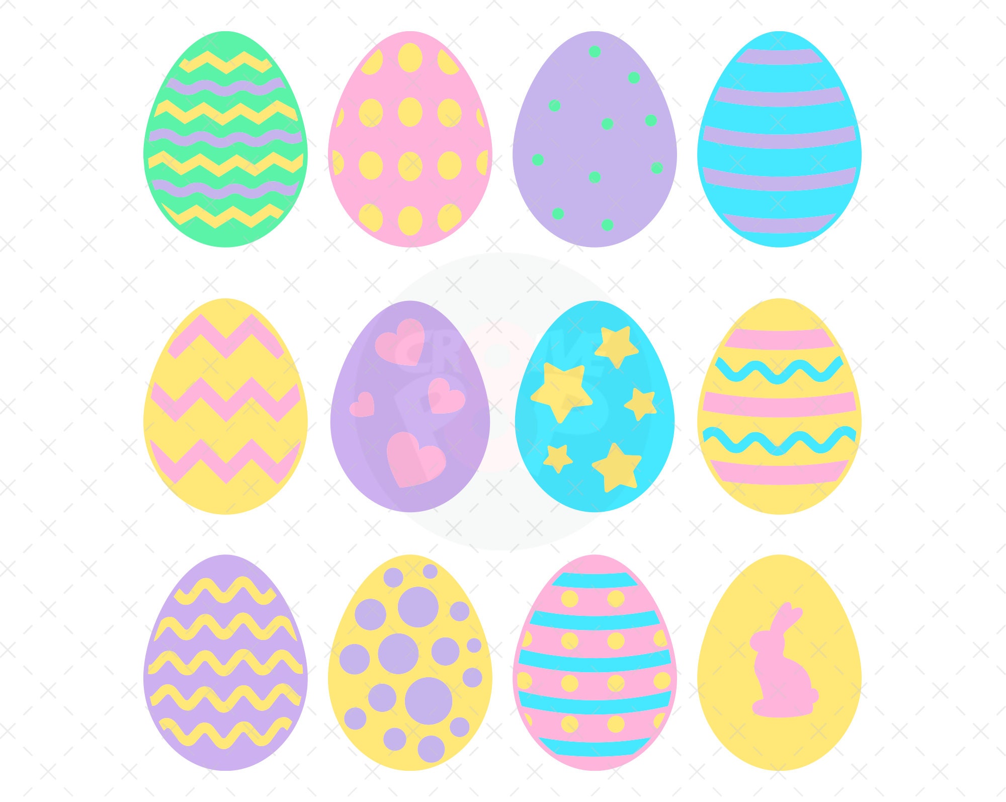 Easter Svg Bundle Easter Egg Svg Easter Svg Happy Easter - Etsy