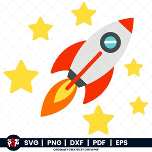 Spaceship Svg, Rocket Ship Svg, Rocket Svg, Astronaut Svg, Space Ship ...