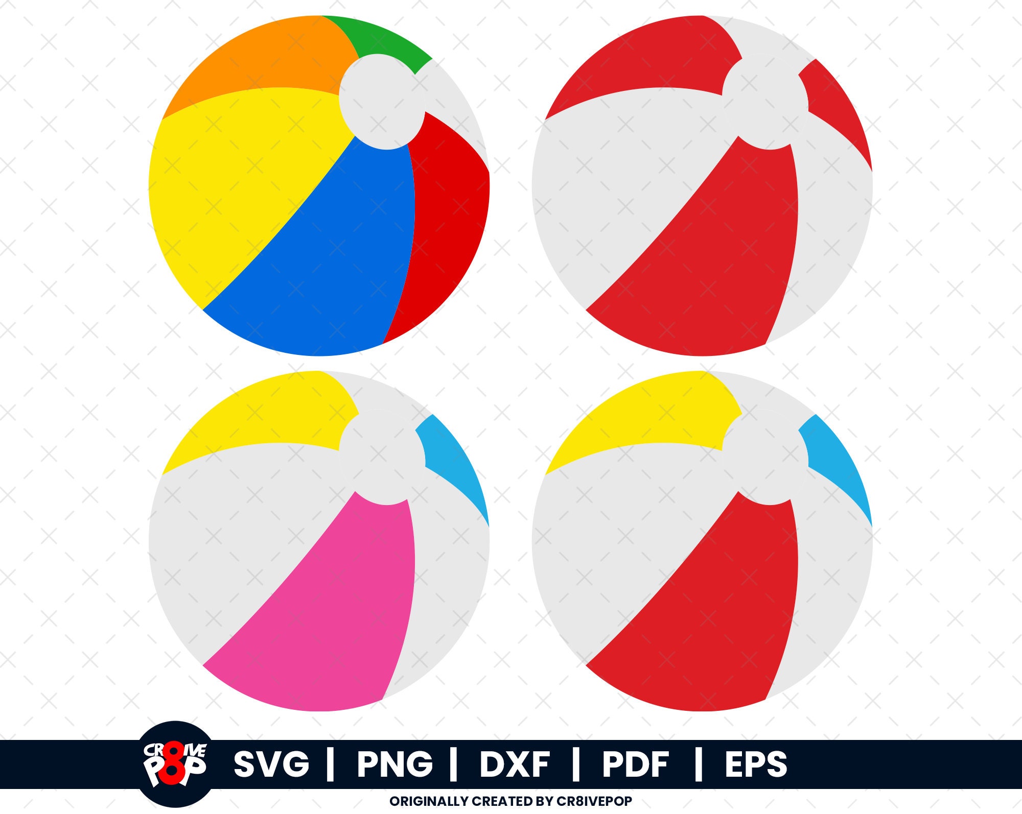 Beach Ball SVG, Beach Svg, Hello Summer Svg, Ocean Svg, Pool Svg ...