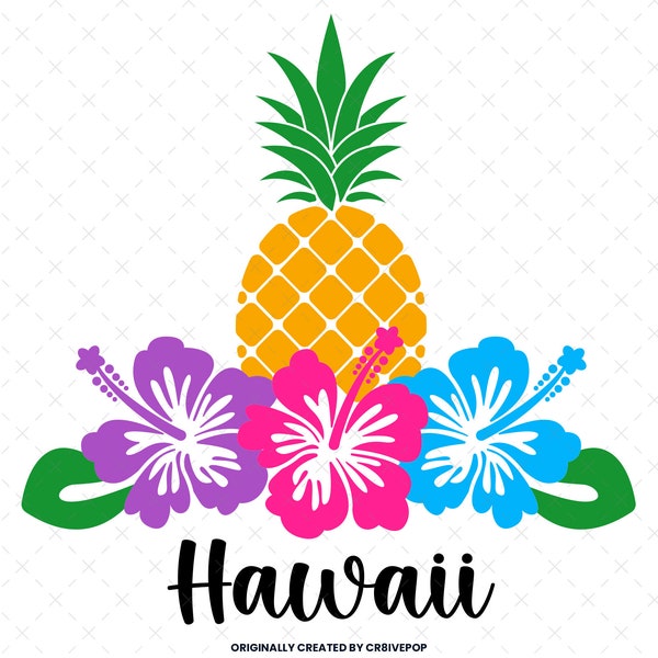 Hawaiian Svg - Etsy