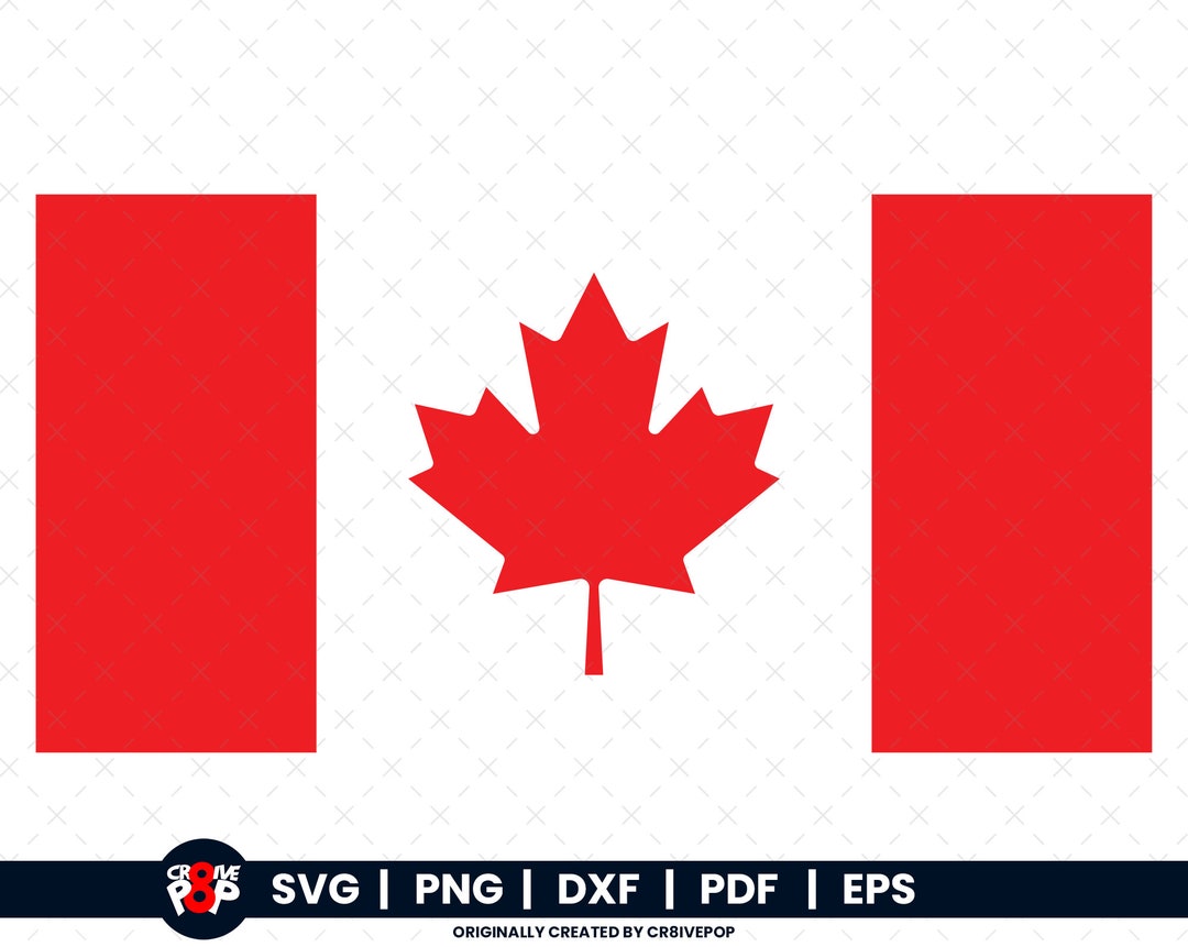 Canada Flag SVG | Canada Svg | Canadian Flag | Canada Day | Canada Flag ...