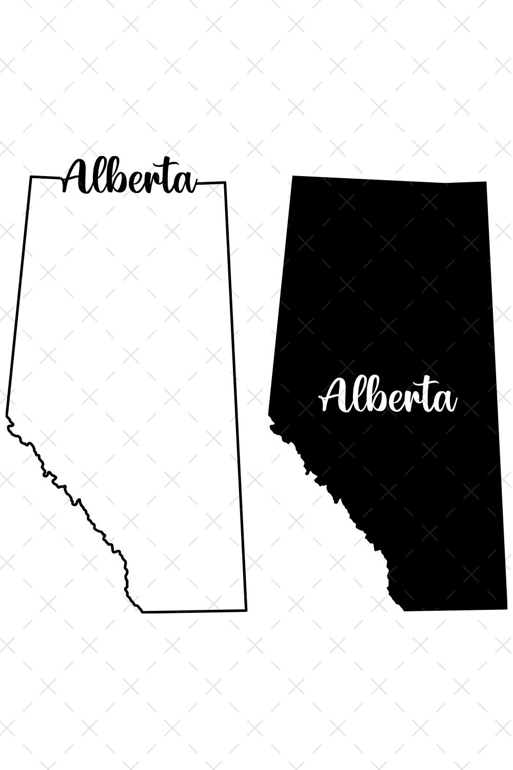 Alberta Png Alberta SVG, Alberta Outline, Silhouette Svg, Alberta ...