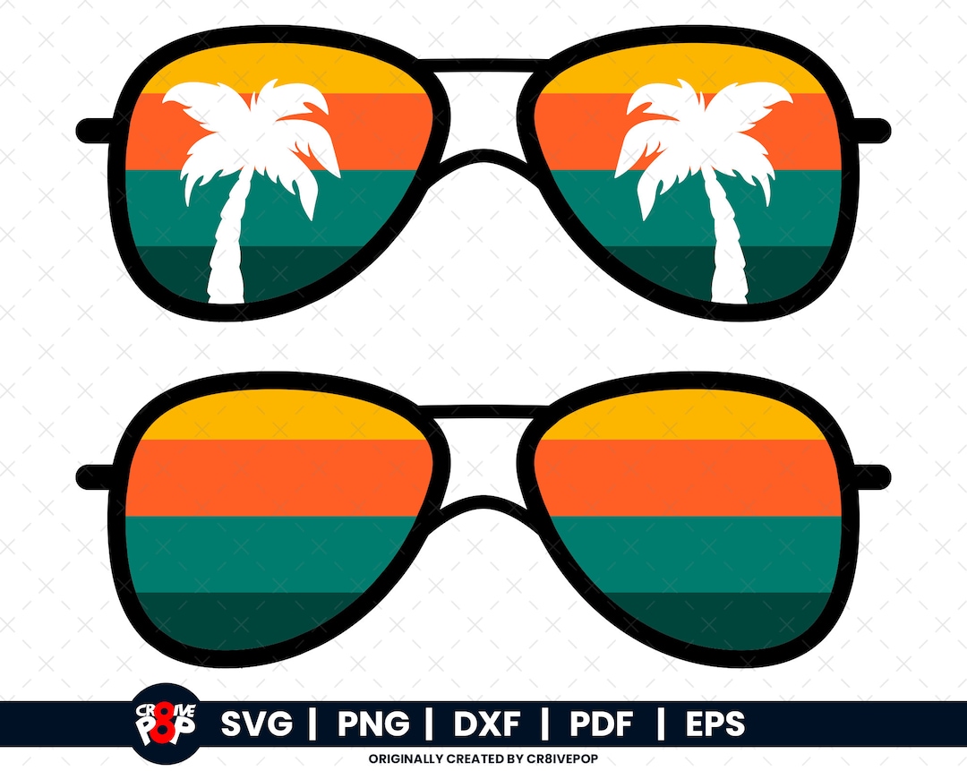 Sunglasses Svg, Glasses Clipart, Sun Svg, Sun Glasses, Hello Summer Svg ...