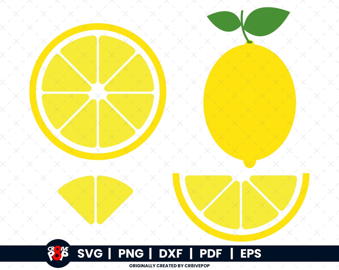 Lemon SVG, Lemonade Svg, Lemon Png, Lemon Shirt, Lemon Slice Svg, Lemon ...