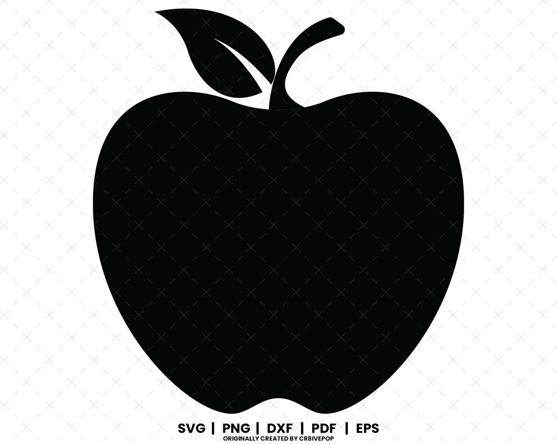Apple SVG, Apple Clipart, Apple Png, Fruit Svg, Teacher Gift Svg, Apple ...