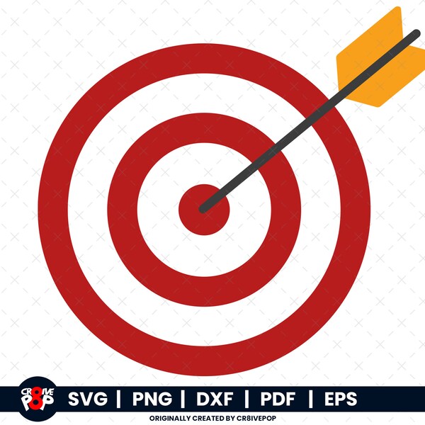 Target Bullseye Svg - Etsy