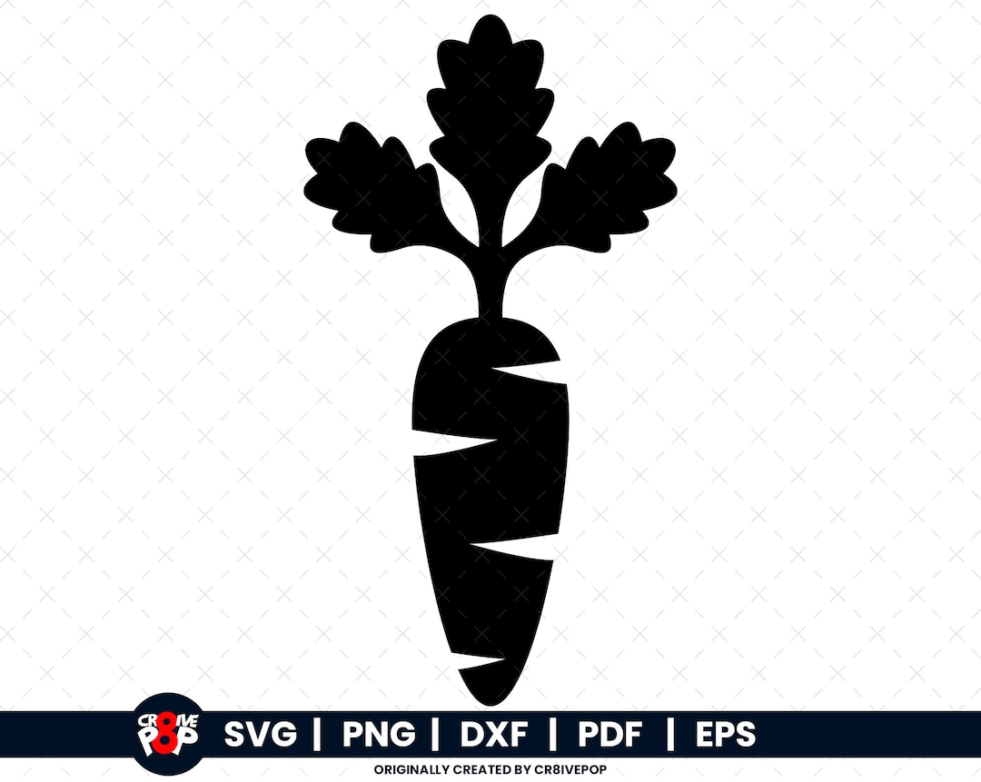 Carrot SVG, Carrot Clipart, Svg Files for Cricut, Farm Svg, Garden Svg ...