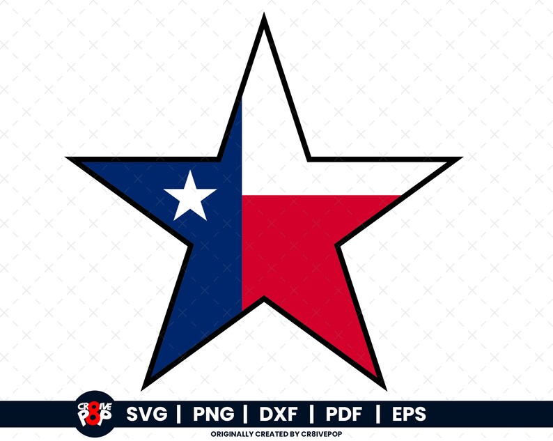 Texas Star Flag SVG, Texas Svg, Texas State Svg, Texas Png, Western Svg ...