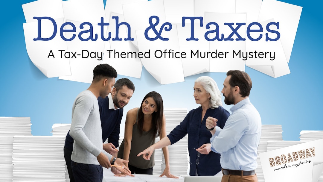 Death & Taxes: an Office-themed Murder Mystery Party Game | Great for ...