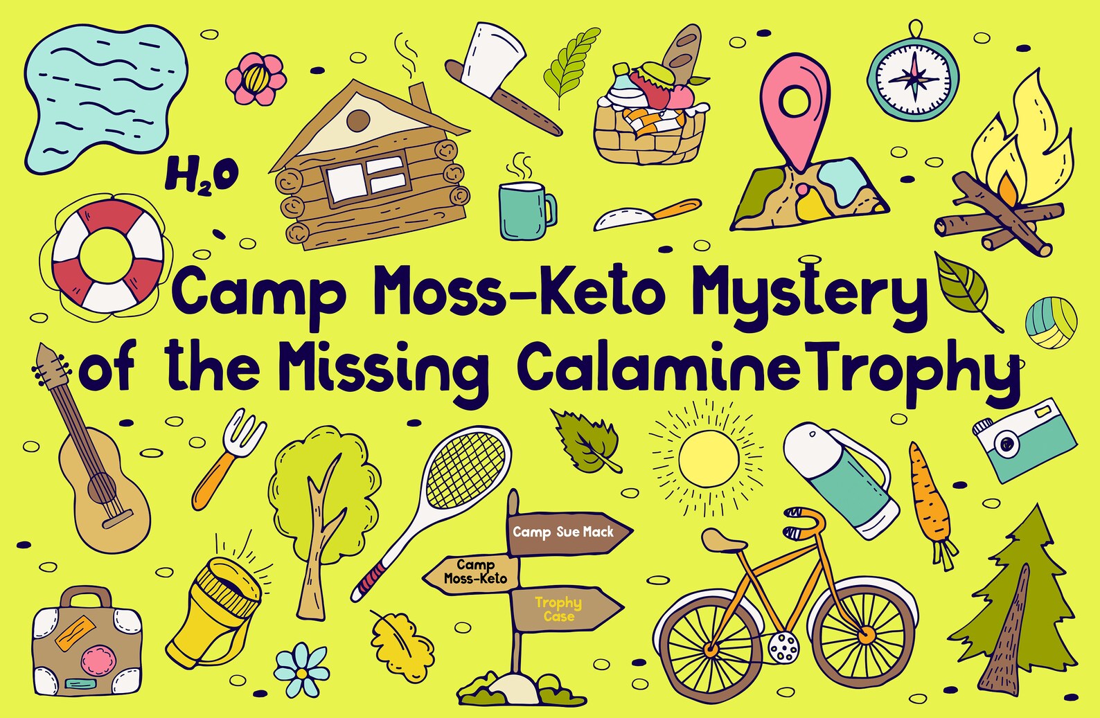 Camp Moss-keto Mystery of the Missing Trophy: A Camp-themed Mystery ...