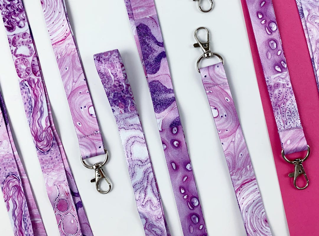 Histology Lanyard (pretty in Pink) - Etsy