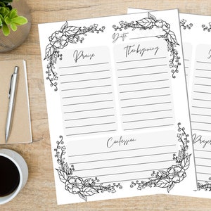 Printable 52-week Prayer-themed Christian Coloring Book | Prayer ...