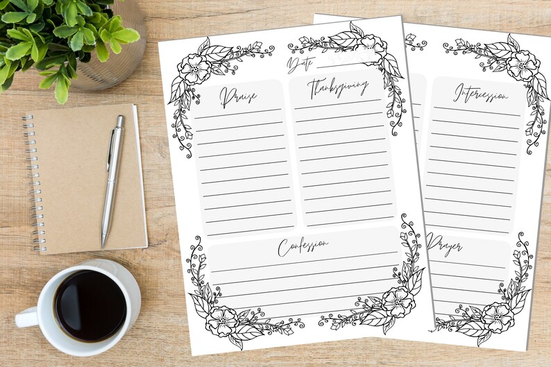 Printable 52-week Prayer-themed Christian Coloring Book | Prayer ...