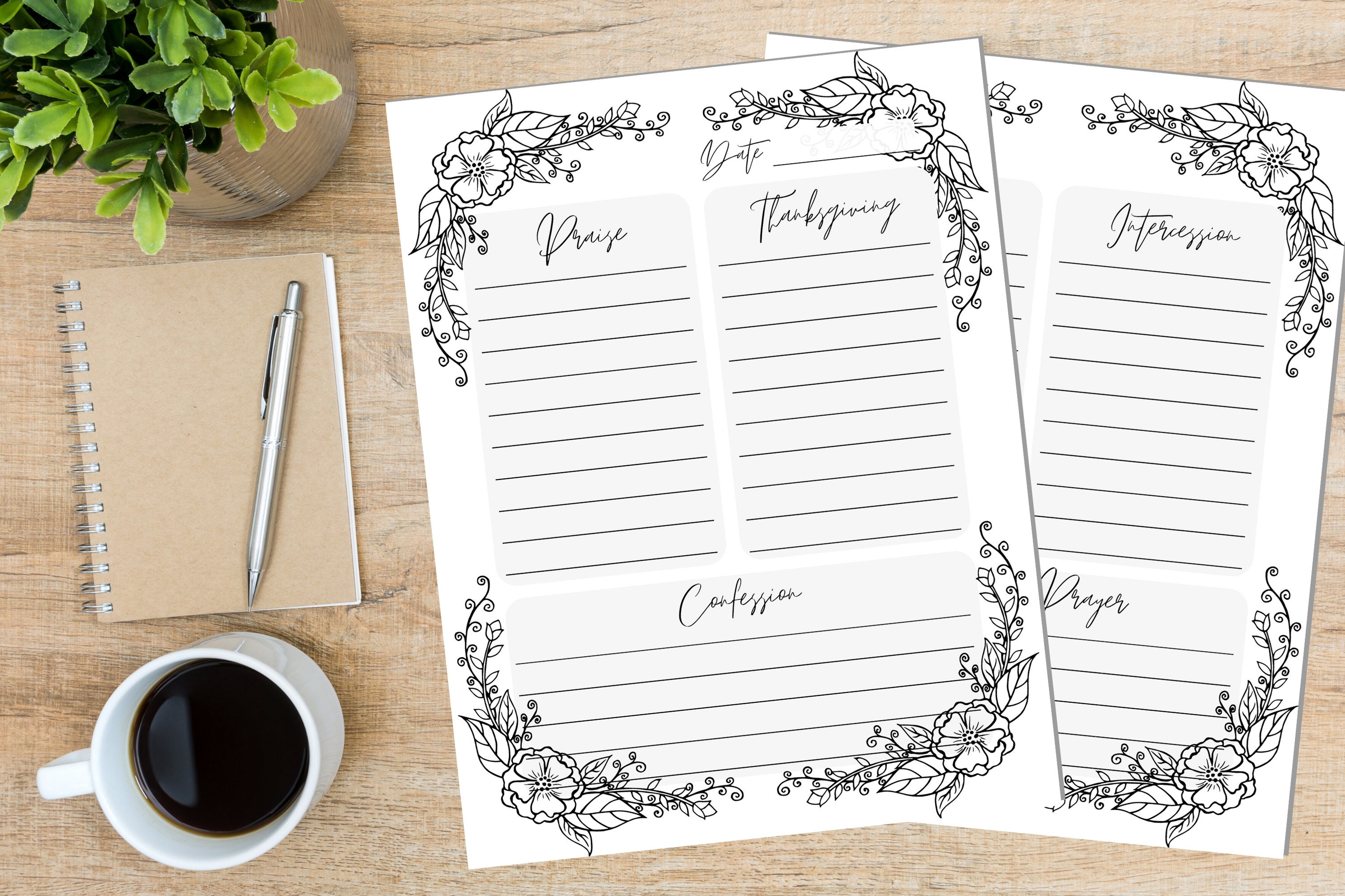 Printable 52-week Prayer-themed Christian Coloring Book | Prayer ...