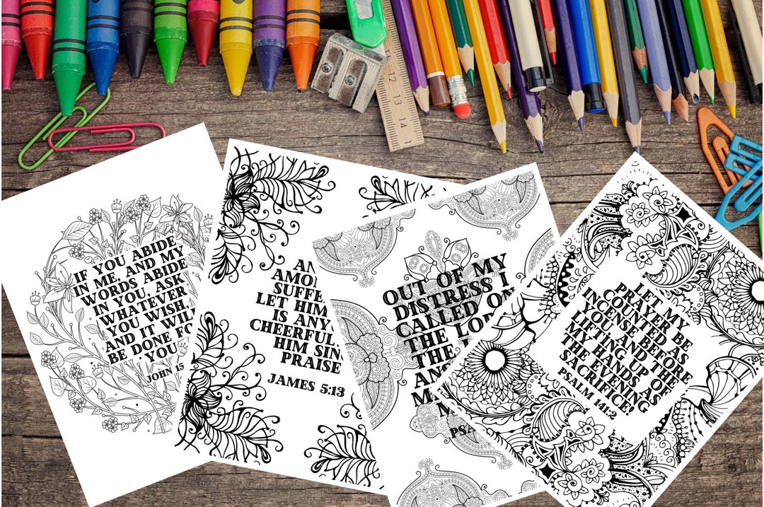 Printable 52-week Prayer-themed Christian Coloring Book | Prayer ...