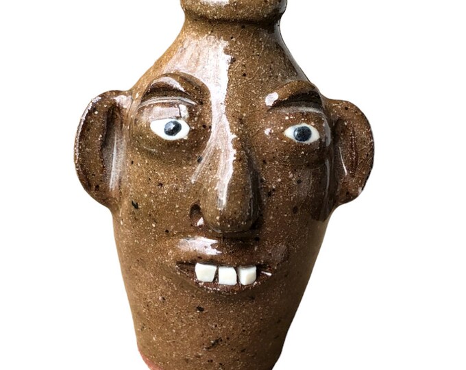 Joe Reinhardt Mini Face Jug 1994 - Etsy