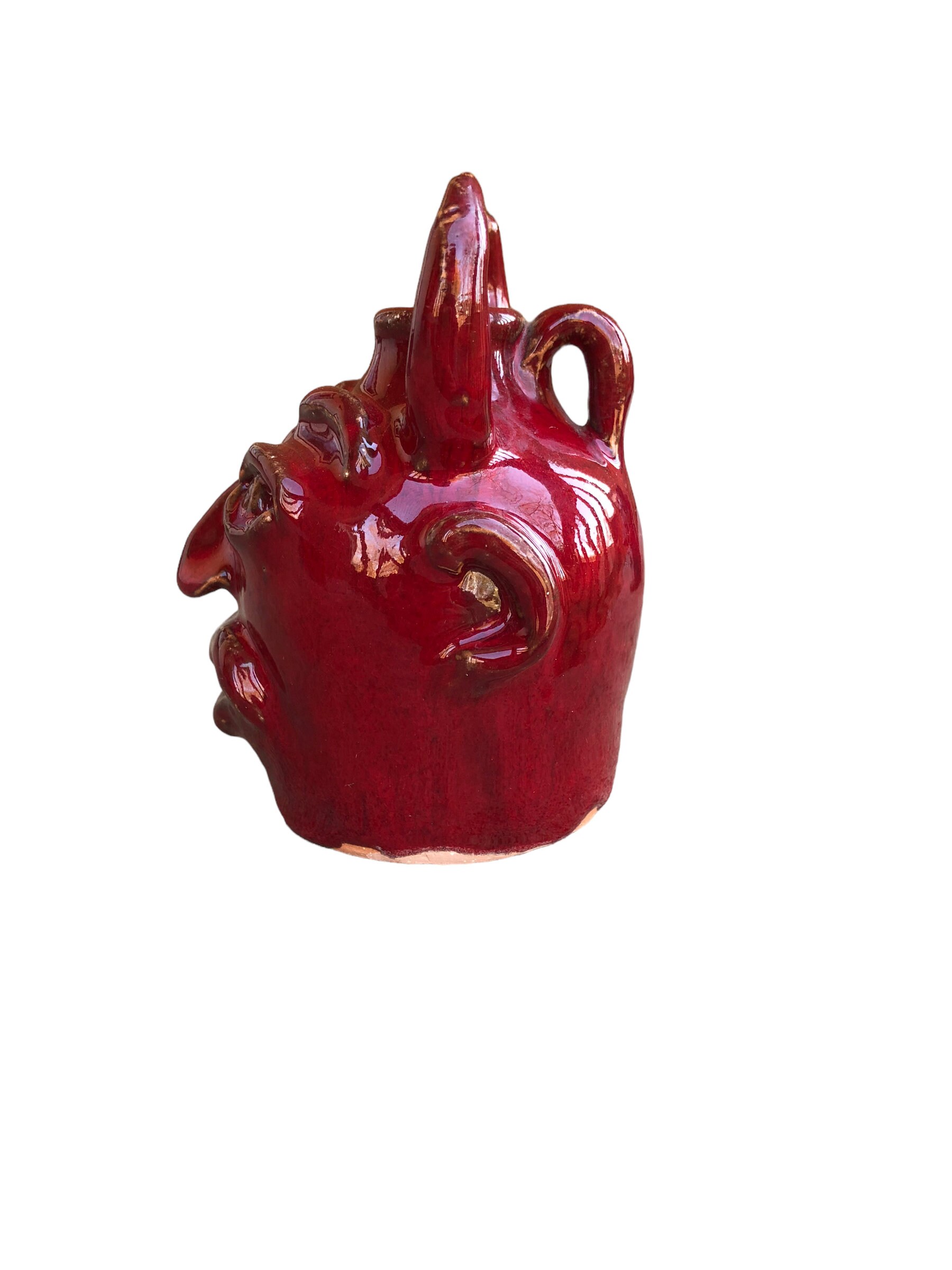 Claude Miller Red Devil Jug 1999 - Etsy
