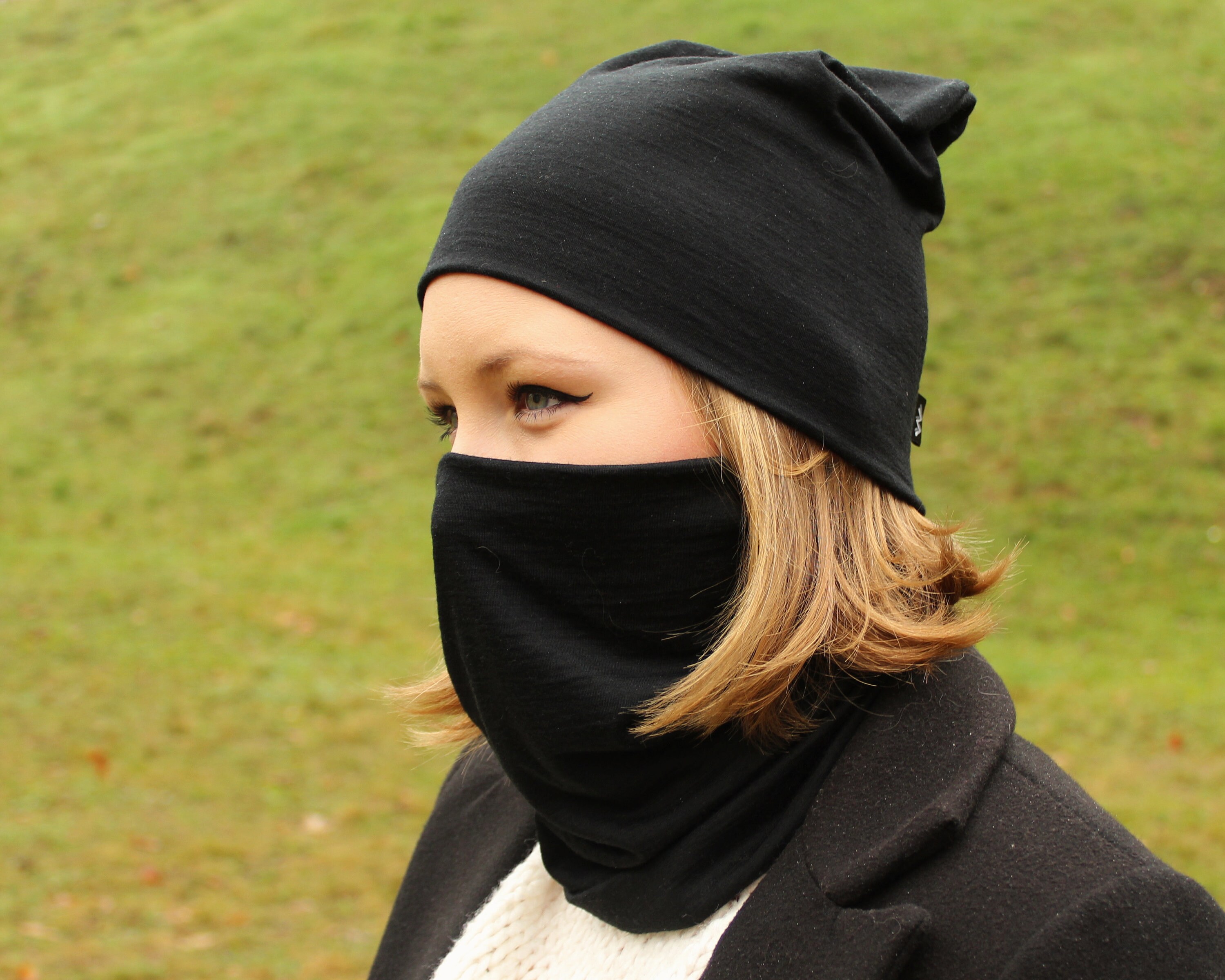 Merino Wool Neck Gaiter, Tube Scarf - Etsy