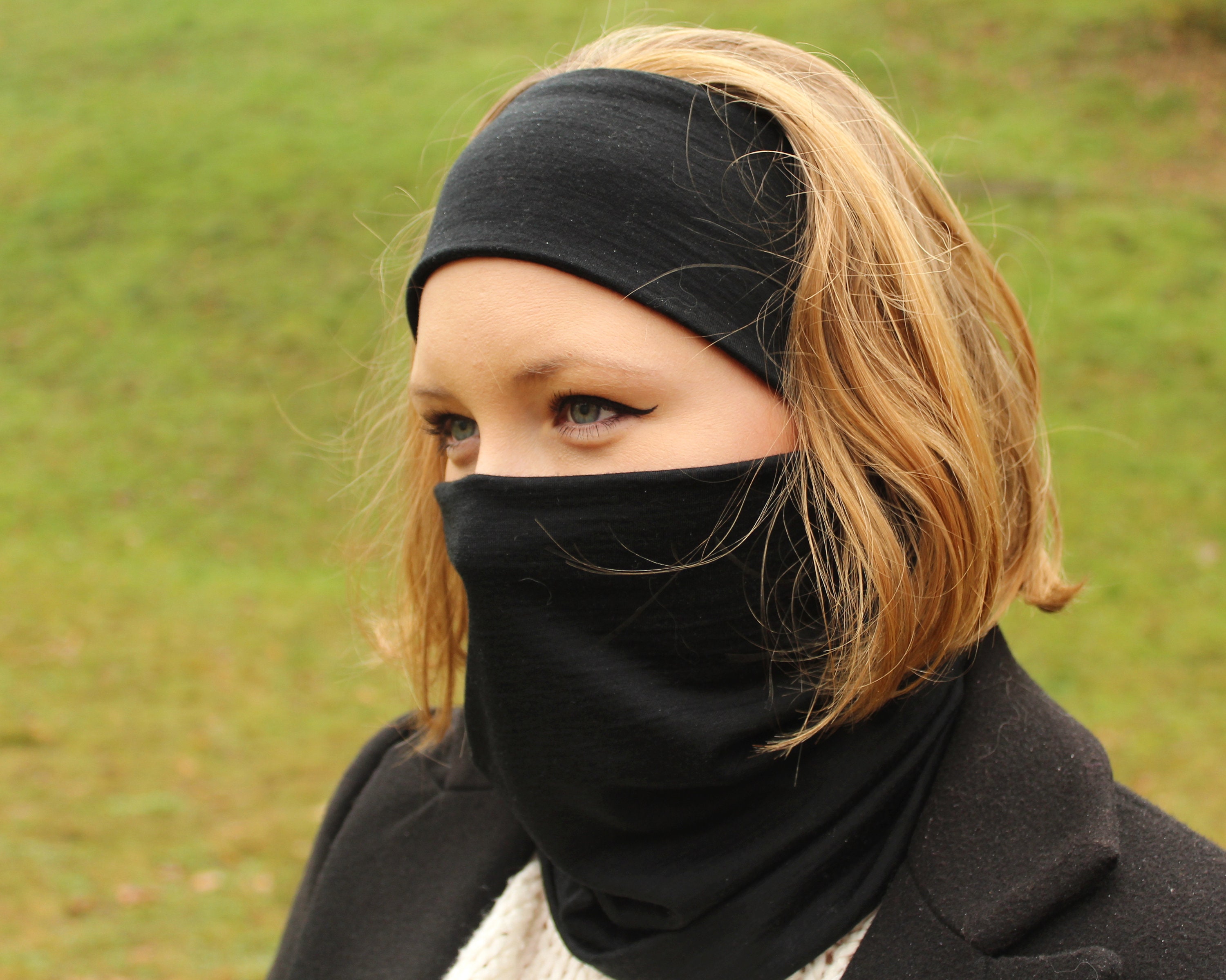 Merino Wool Neck Gaiter, Tube Scarf - Etsy