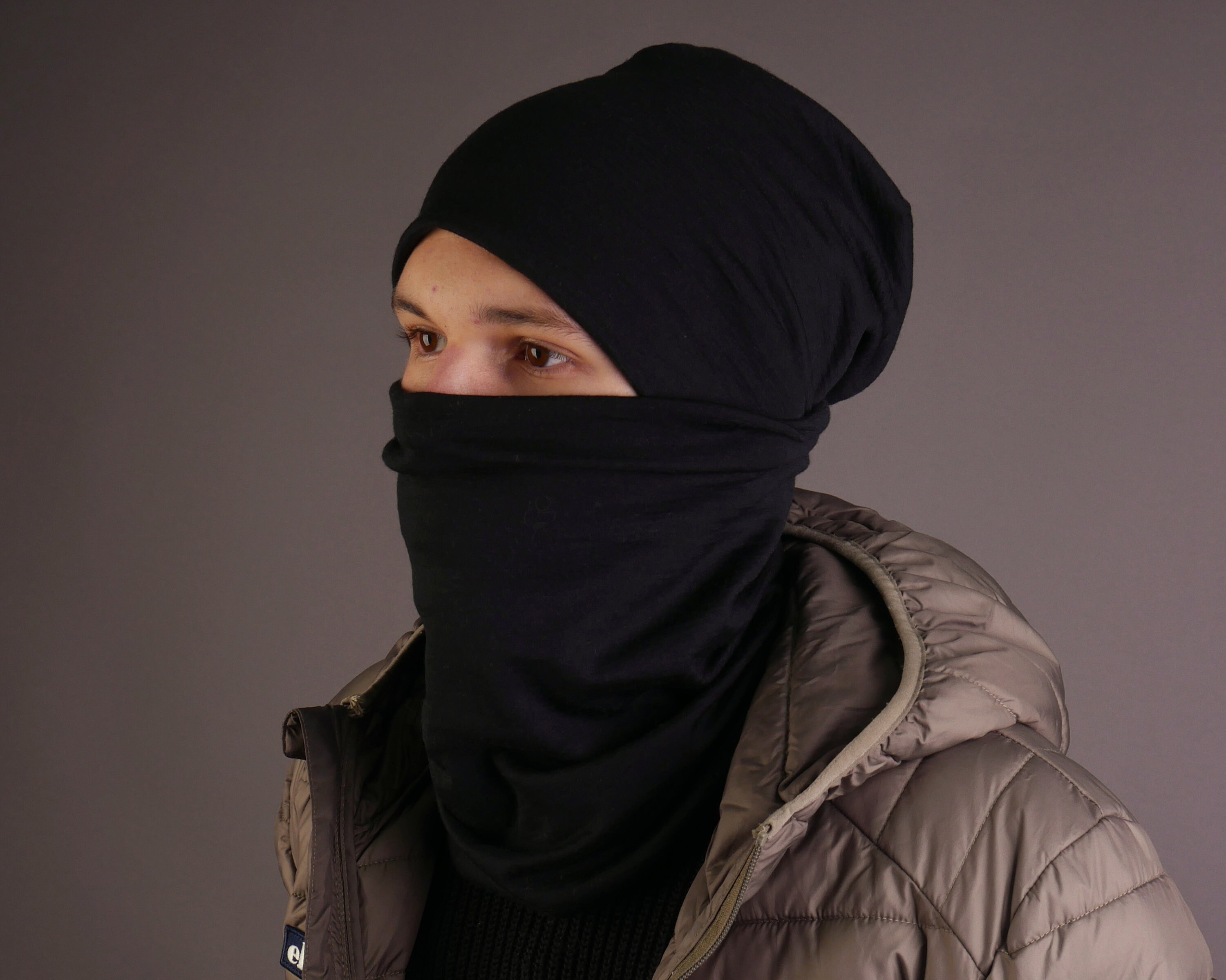 Merino Wool Neck Gaiter, Tube Scarf - Etsy