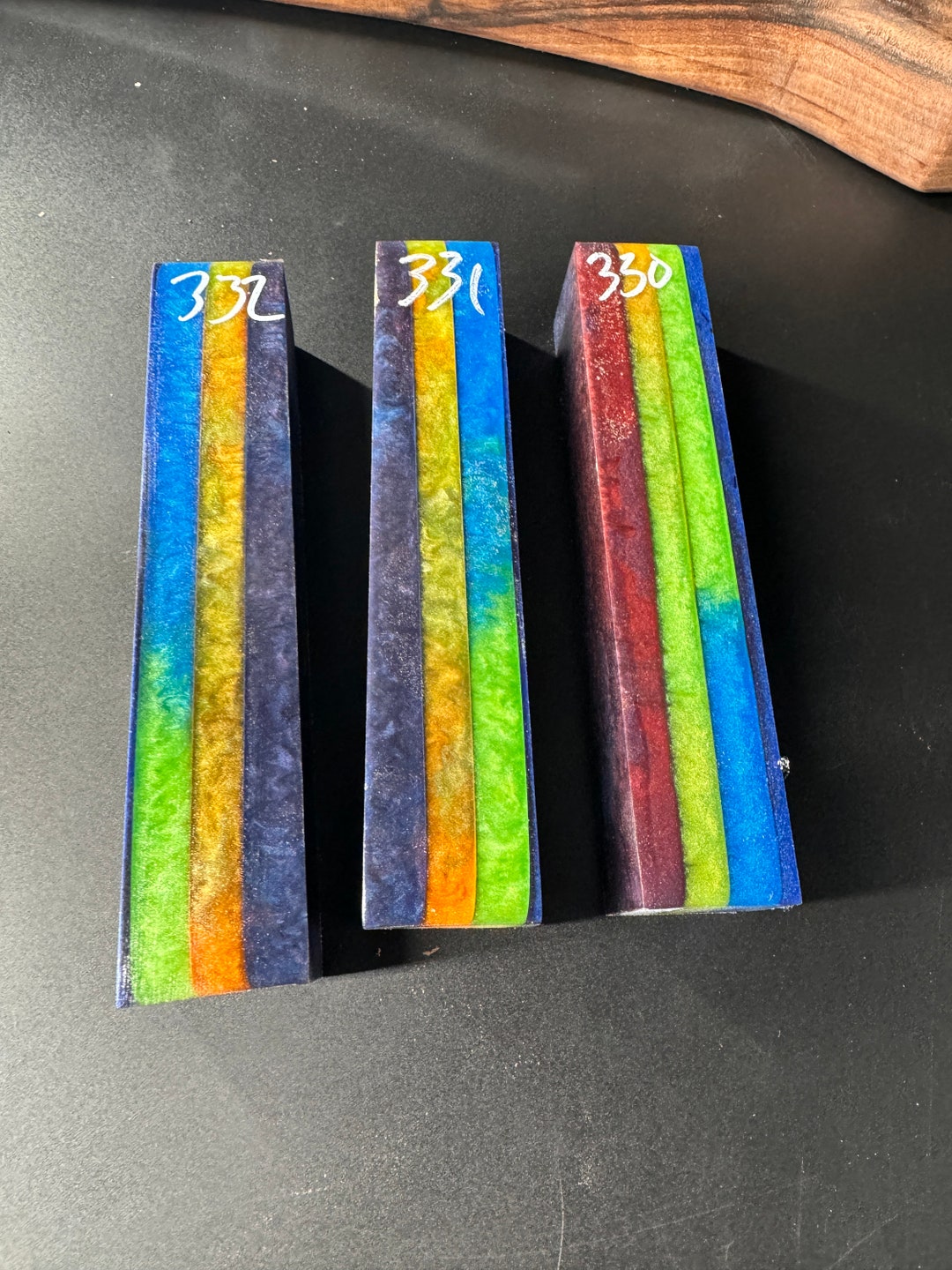 Pick a Block, Pen Blanks, Resin, Stab Wood, Stabwood, Resin Art - Etsy