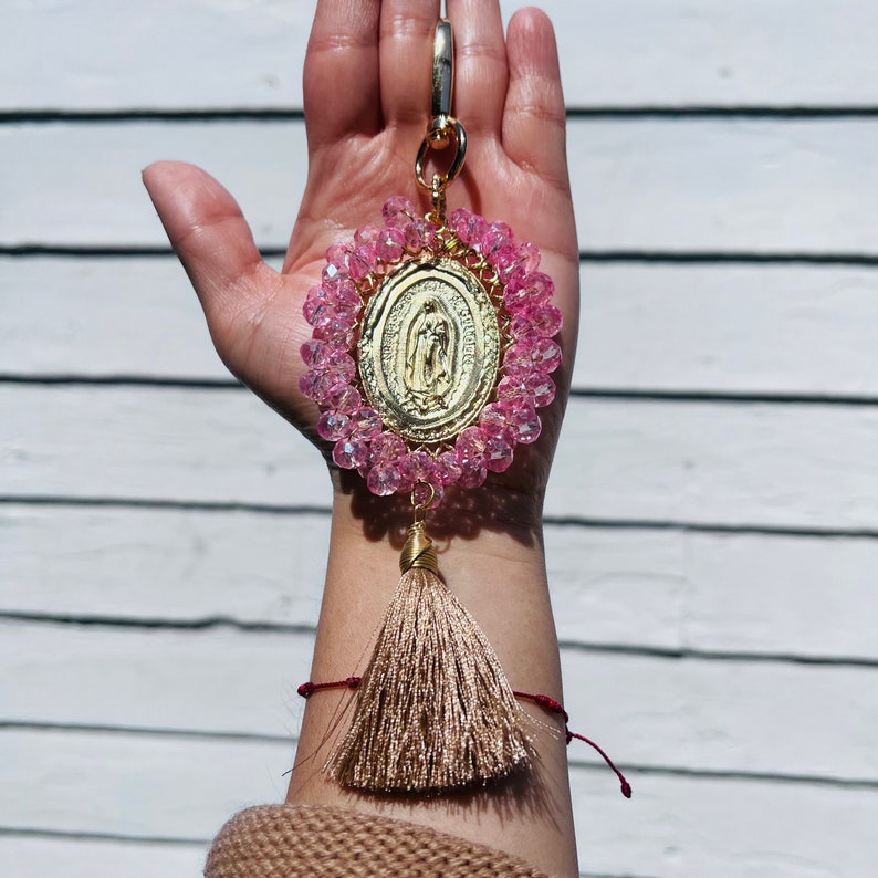 Virgen De Guadalupe Key Chain Bendiciones Blessings - Etsy