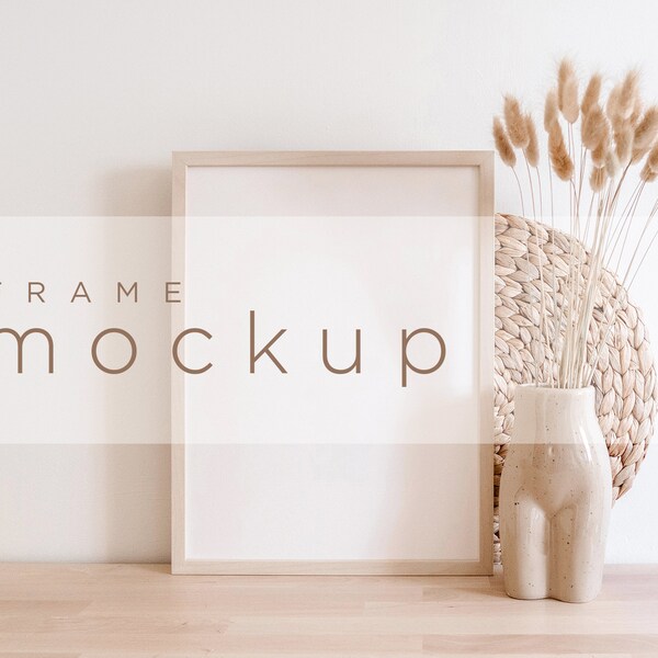 Boho Frame Mockup - Etsy
