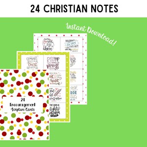 Inspirational Christian Encouragement Cards, Printable Bible Verse ...