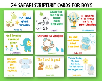 Scripture Cards Watercolor Scripture Cards Set of 12 Bible - Etsy