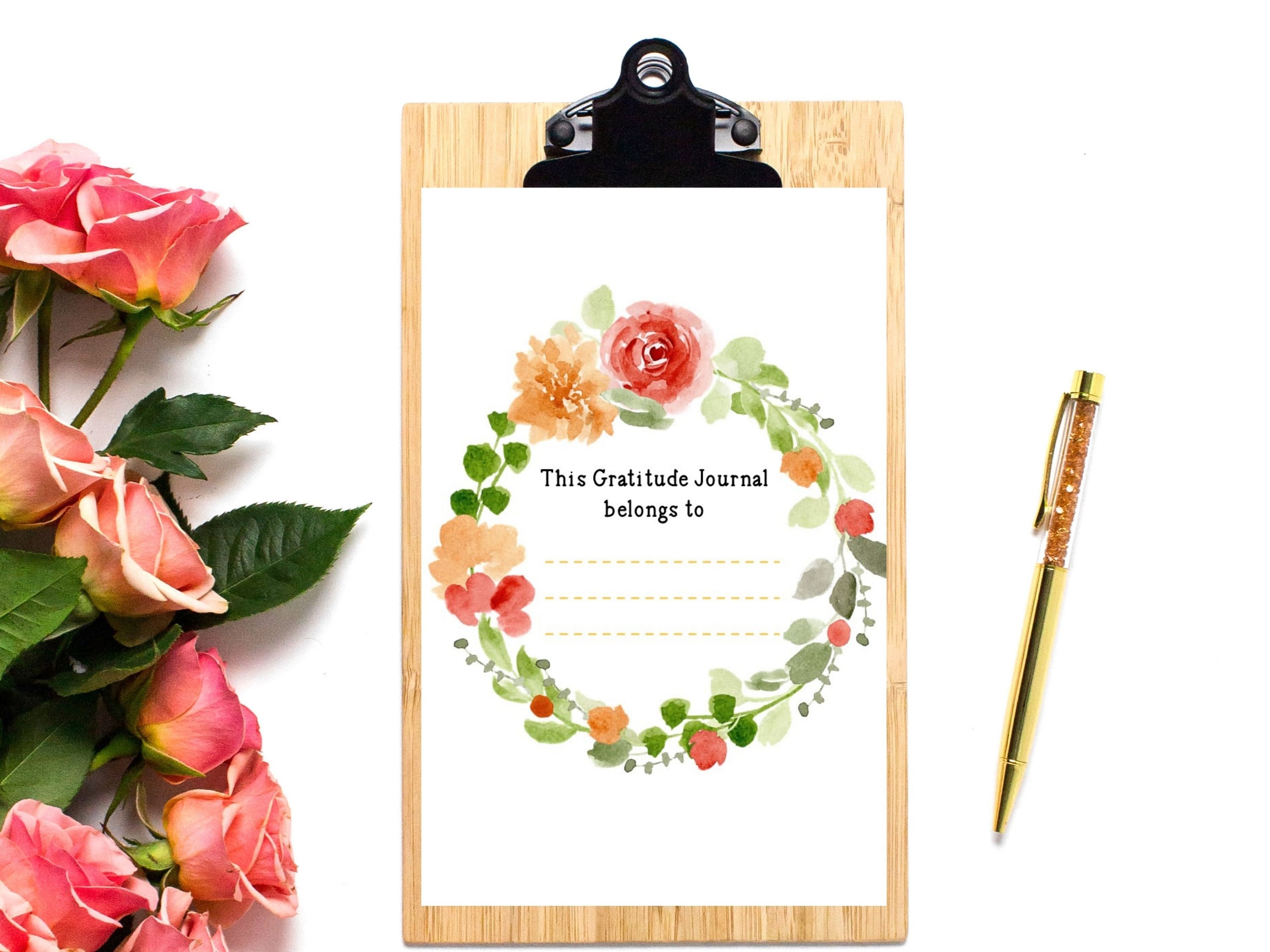 Christian Gratitude Journal Printable Gratitude Sheets 30 - Etsy