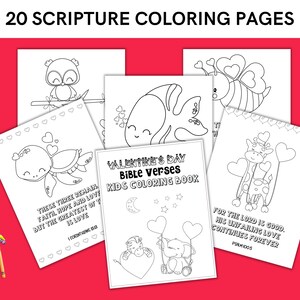 Valentine's Day Coloring Pages, Church Valentine Coloring Activity ...