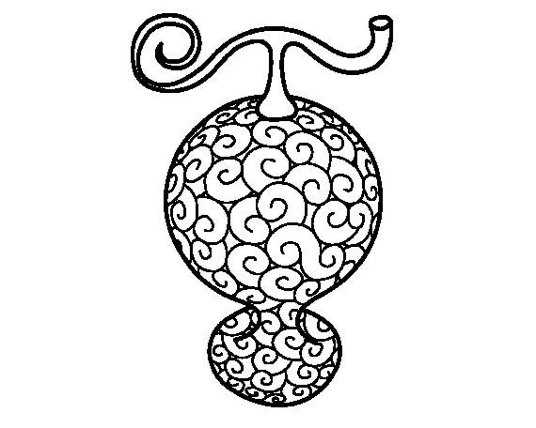 One Piece Mochi Mochi Devil Fruit - SVG - Etsy