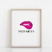 Profanity. | Sexy Lip Biting Printable, Digital Download, Digital Print ...