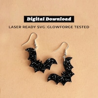 Bat Earring - Etsy