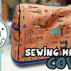 Sewing-sanctuary Sewing Pattern | Sewing Machine Cover / Craft - Etsy