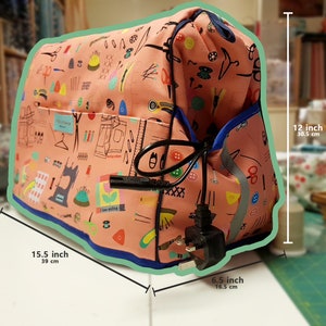 Sewing-sanctuary Sewing Pattern | Sewing Machine Cover / Craft - Etsy